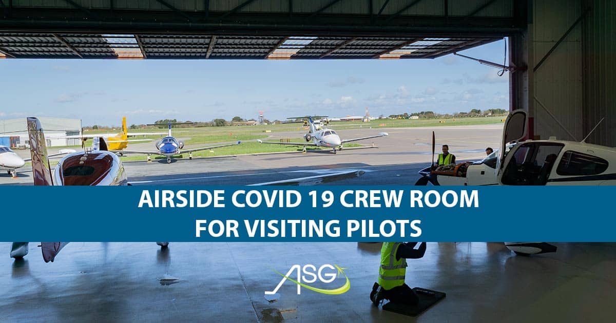Airside COVID 19 Crew Room For Visiting Pilots